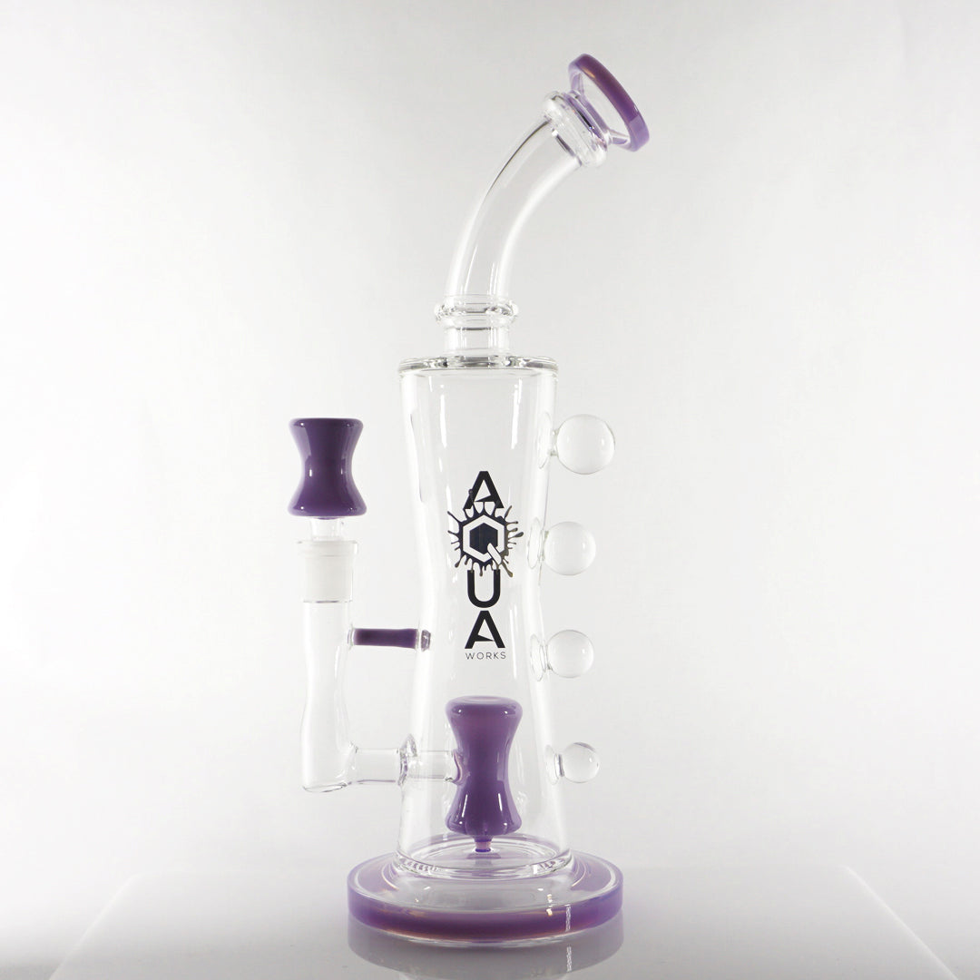 13" Aqua Works Hourglass Water Pipe – IE WHSE