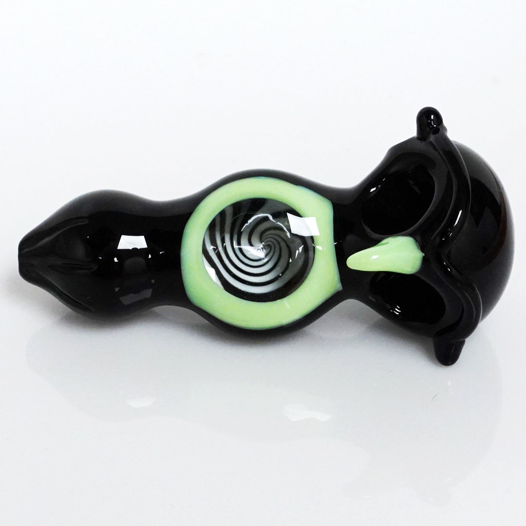 4.75" See-Through Owl Double Bowl Pipe – IE WHSE