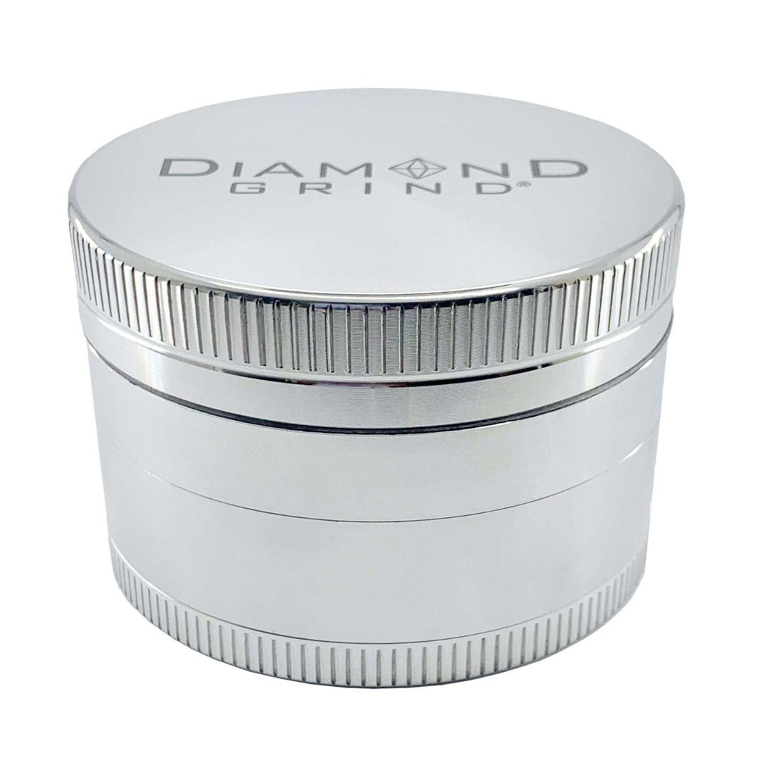 Diamond Grind 56mm 4pc Silver Grinder – IE WHSE