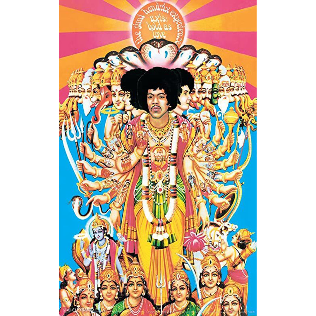 Jimi Hendrix Axis Bold As Love Poster – IE WHSE